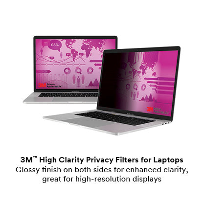 3M™ BP133W9E (302x174mm) Bright Screen Privacy Filter for 13.3" Laptop ...